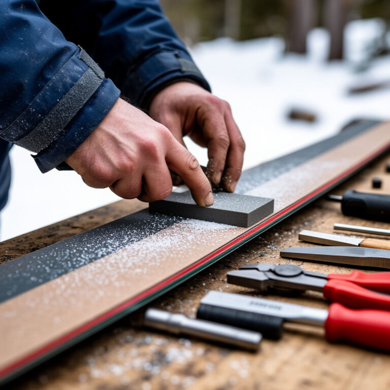 How to Sharpen Ski Edges – Pro Guide